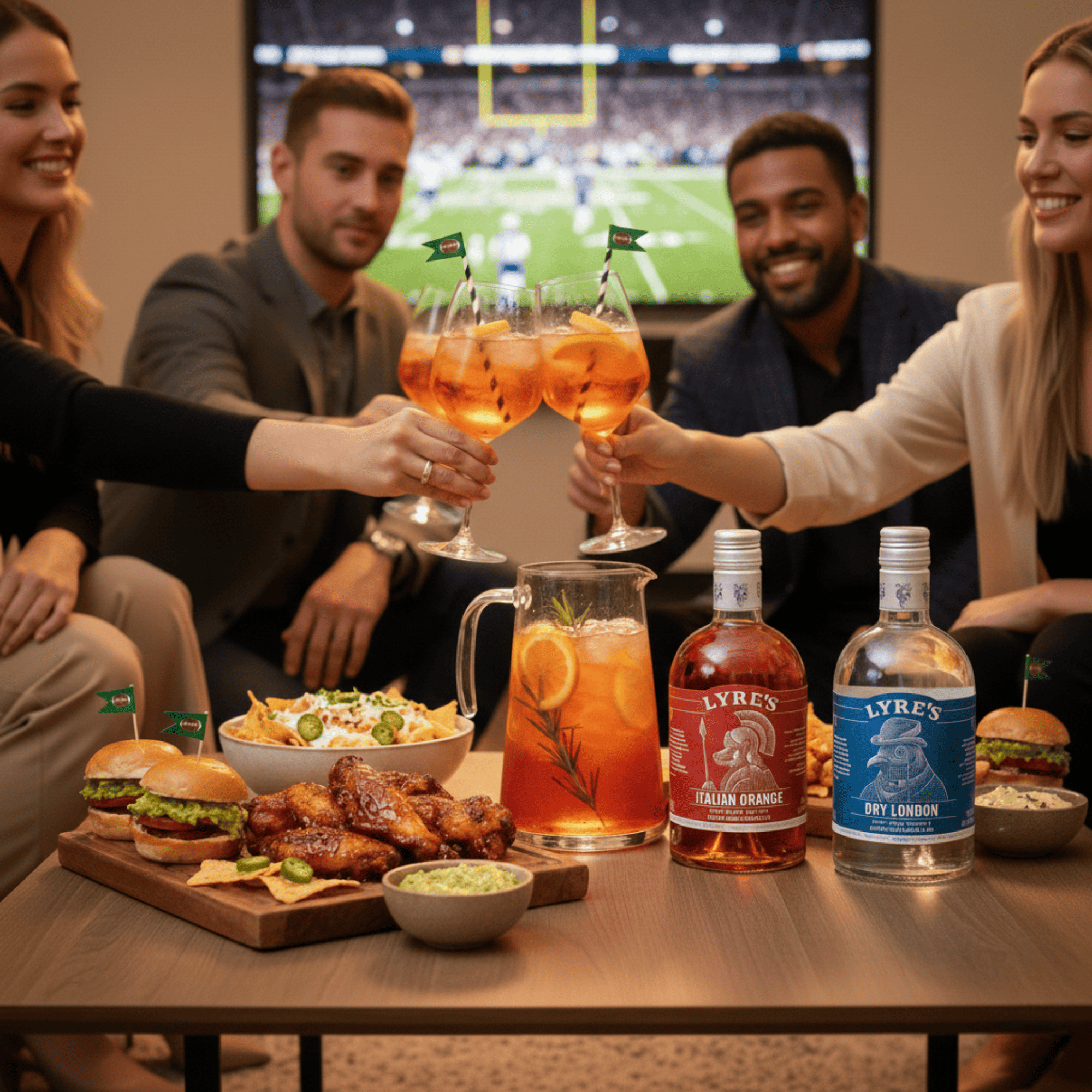 Super Bowl Mocktail | Lyre's Santa Clara Spritz